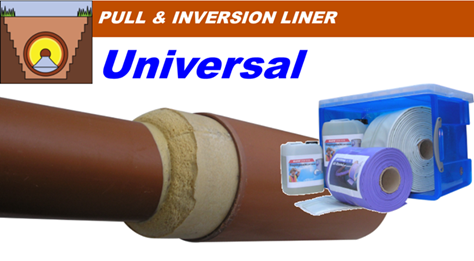Dual purpose Universal Liner works for both Inversion or Pull in Place